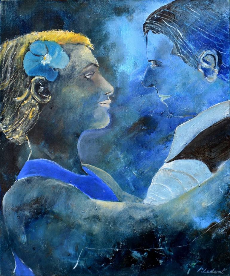 Dancers in the night Painting by Pol Ledent | Saatchi Art