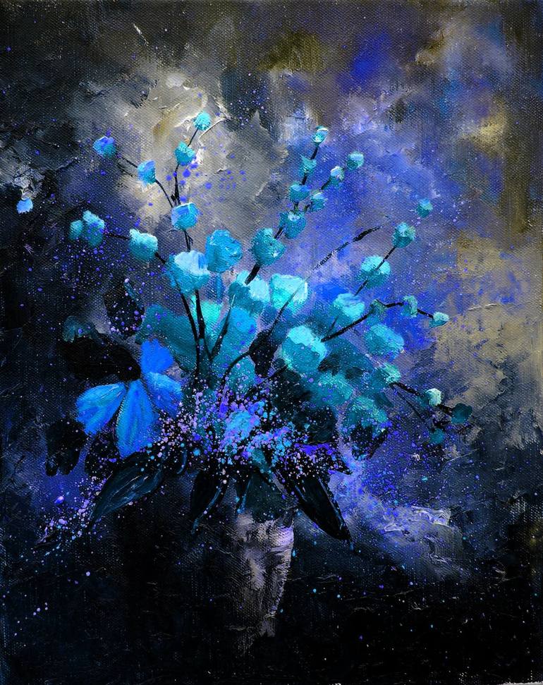 Blue still life Painting by Pol Ledent | Saatchi Art