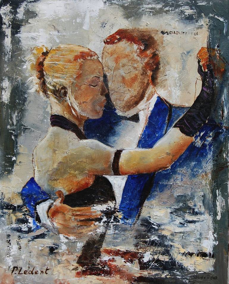 Dancers in the night Painting by Pol Ledent | Saatchi Art