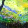 Spring in the wood Painting by Pol Ledent | Saatchi Art