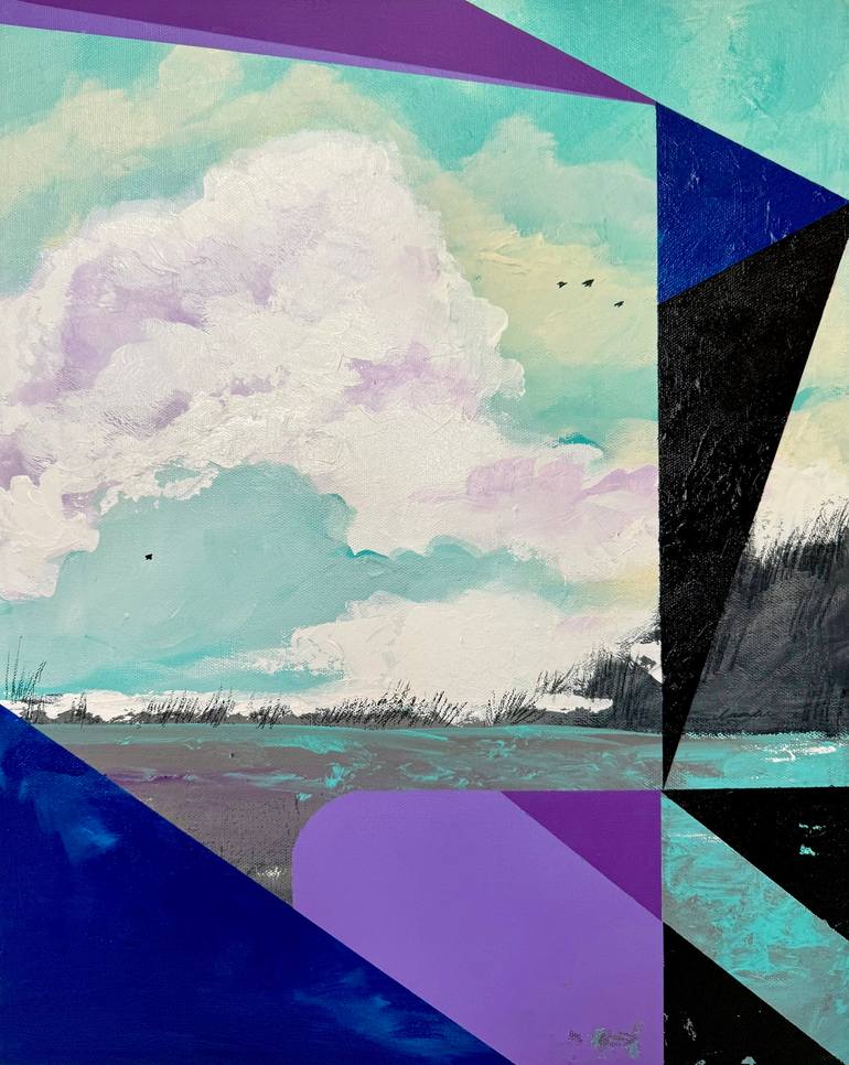 Frosted calm Mixed Media by Ilaamen Pelshaw | Saatchi Art