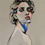 Young Eliah Painting by Emma Tingård | Saatchi Art