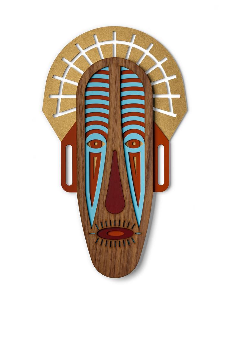 CHILI MASK #9 Sculpture by Tzachi Nevo | Saatchi Art