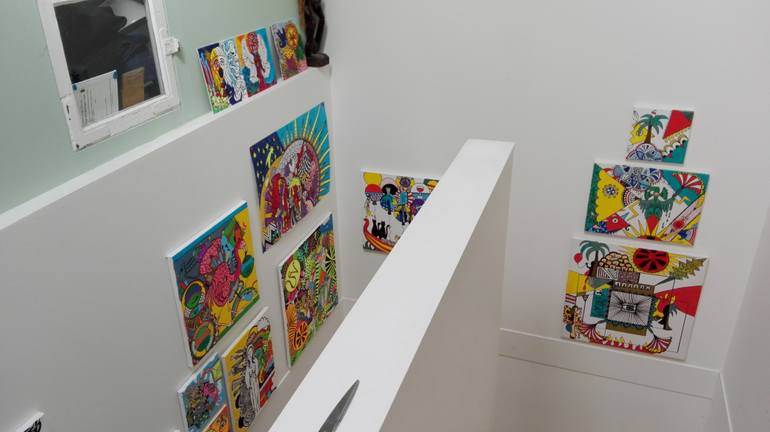 Angel monooculus Painting by Freja Overgaard | Saatchi Art