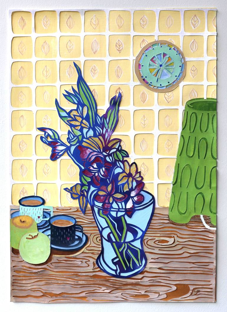 Growing Indoors II Painting by Danielle Tay | Saatchi Art