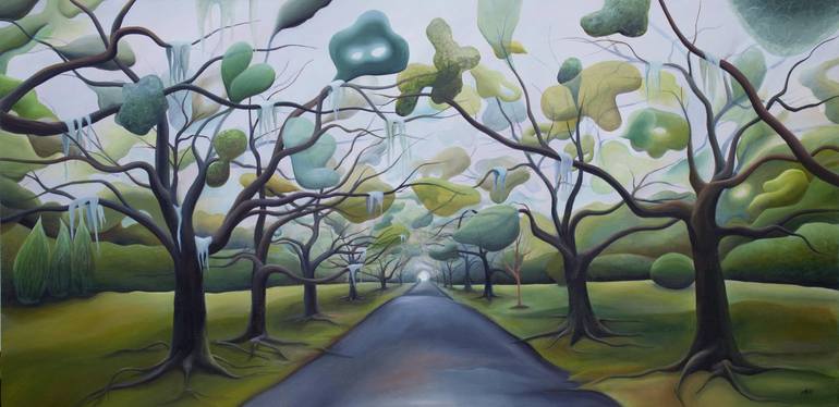 Oak Drive Painting by Emma Knight | Saatchi Art