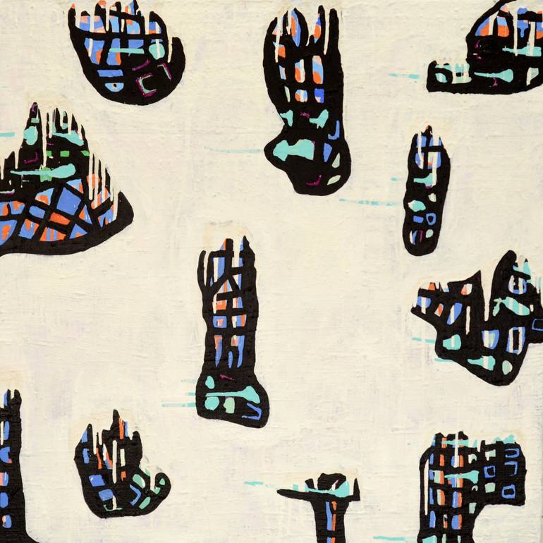 Lightning Painting by Andrée B Carter | Saatchi Art