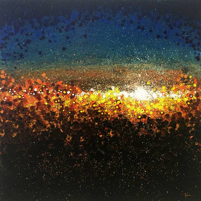 Mystic Sunrise Painting by Timothy Raines | Saatchi Art