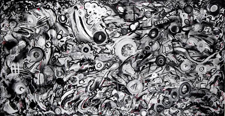 A Crisis of Confidence Painting by Chazalon Respress | Saatchi Art