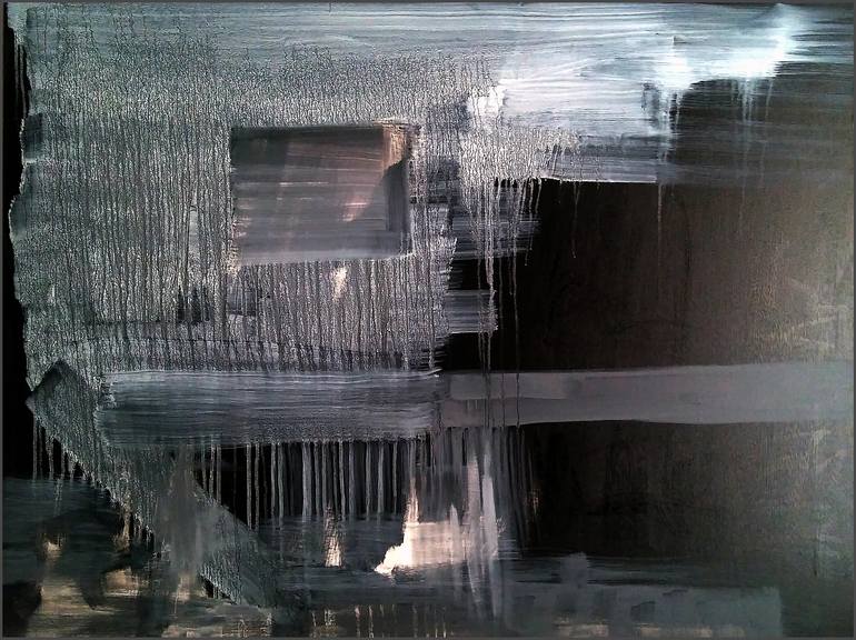 Static Vision Painting by Chazalon Respress | Saatchi Art