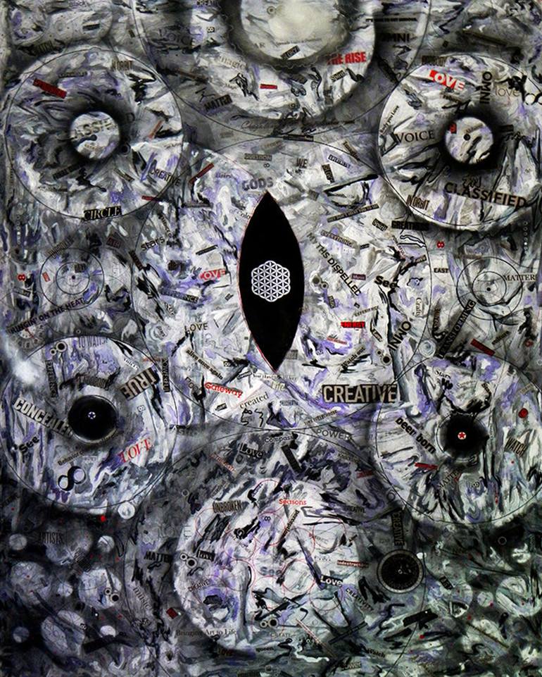 Infinity Collage by Chazalon Respress | Saatchi Art