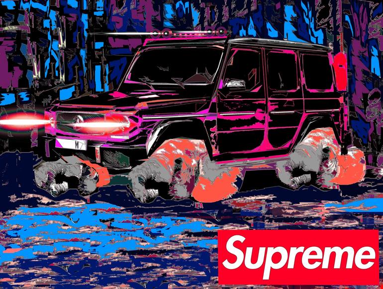Supreme G Wagon - Limited Edition 1 of 100 Mixed Media by Konnor ...
