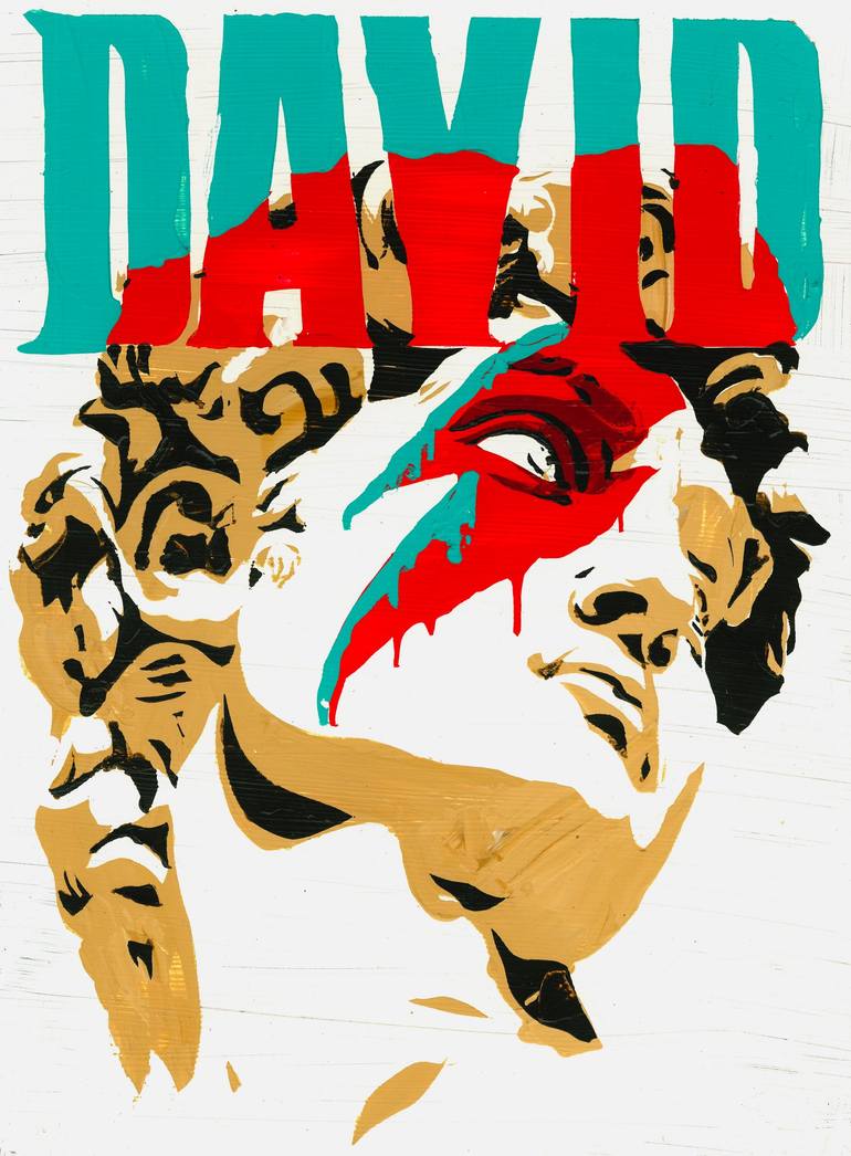 DAVID Painting by Gergely Gyuricza | Saatchi Art
