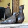 Capercaillie & Hen Sculpture by Gilly Thomas | Saatchi Art