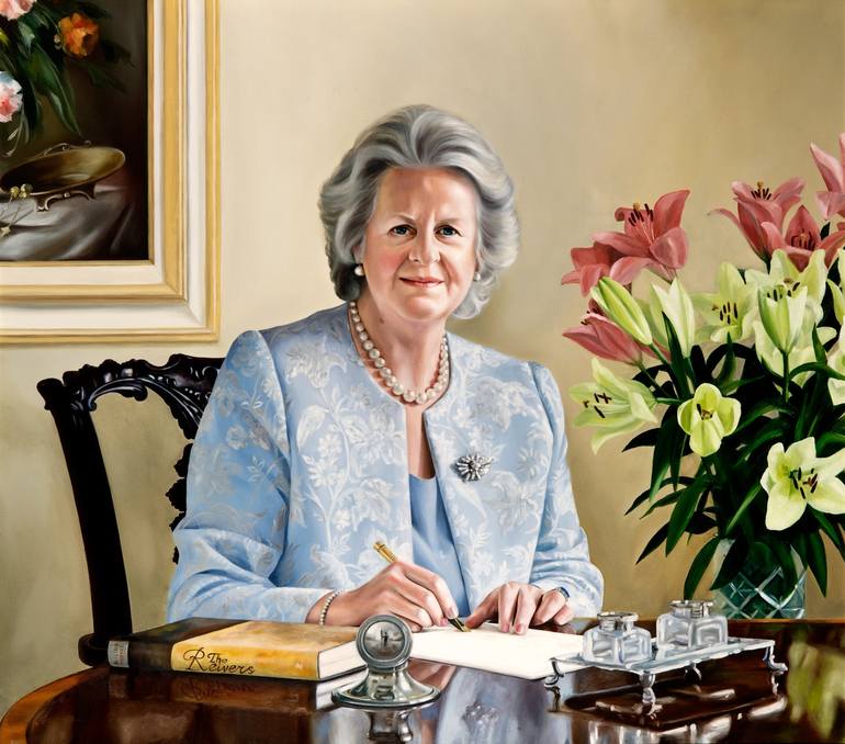 Mrs. Smith Painting by Liana Rosa | Saatchi Art