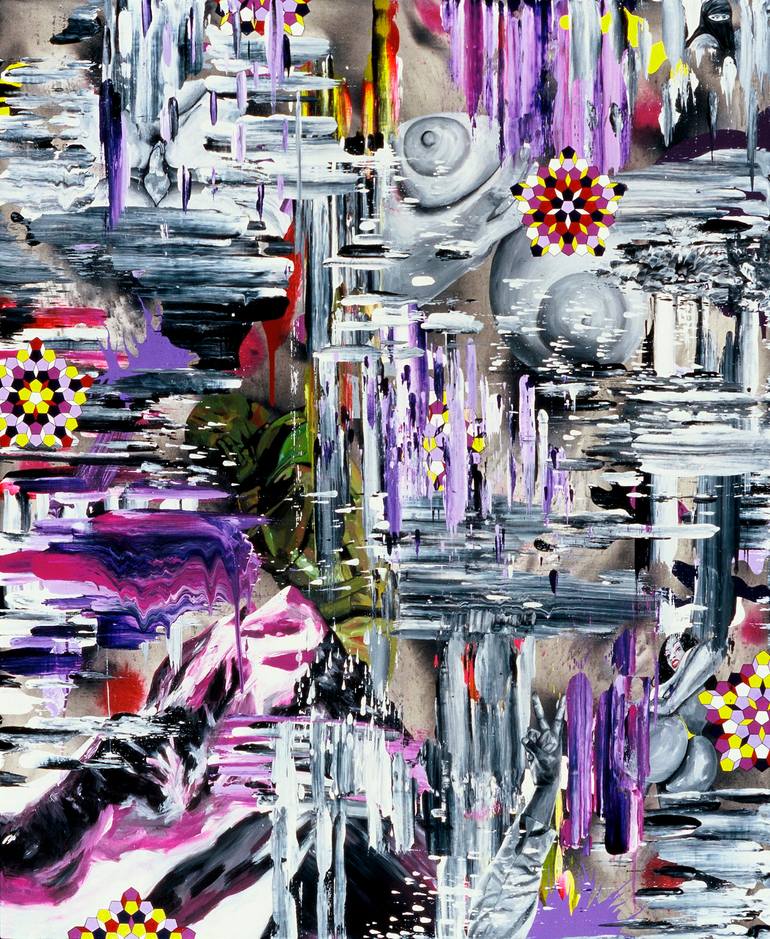 The Babylon Lottery Painting by Kara Maria | Saatchi Art