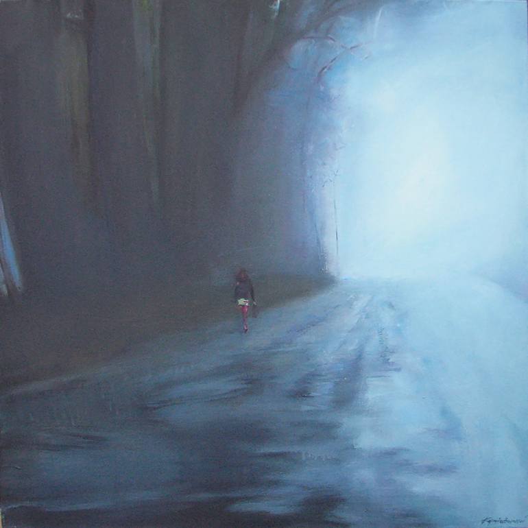 Stranger Painting by Sergii Korniievskyi | Saatchi Art