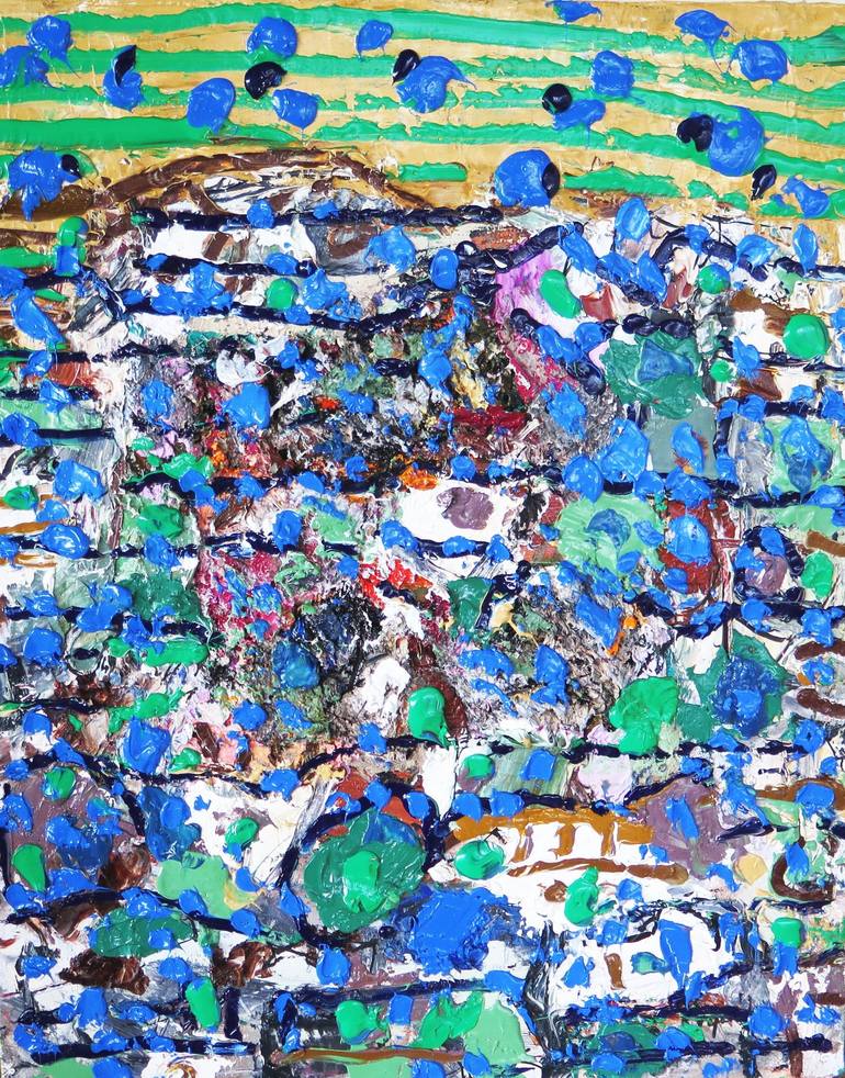 city 1 Painting by Vigintas Stankus | Saatchi Art