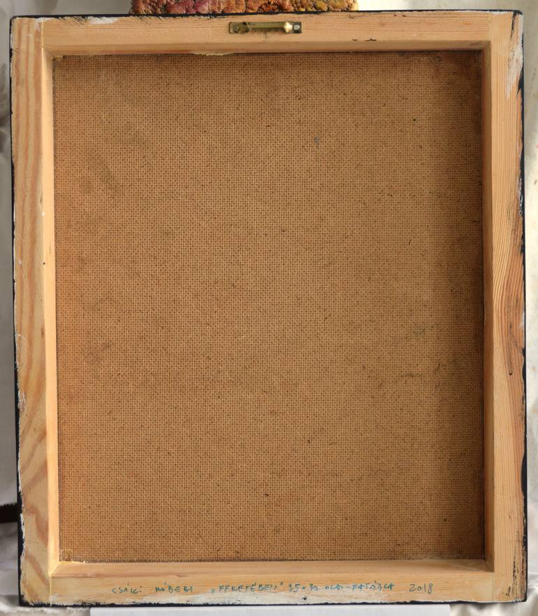 Feketében Painting by Csáki Róbert | Saatchi Art