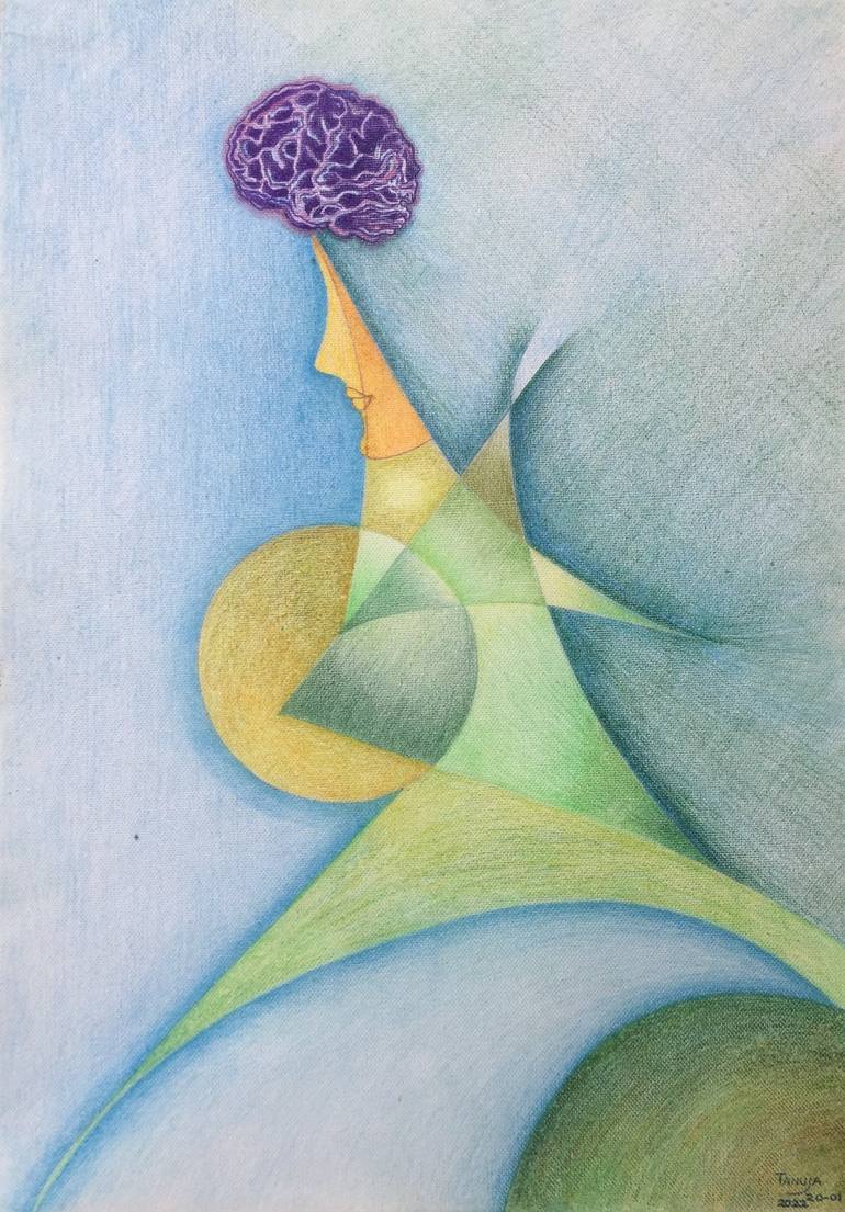 Precarious II Drawing by Tanuja Munakala | Saatchi Art