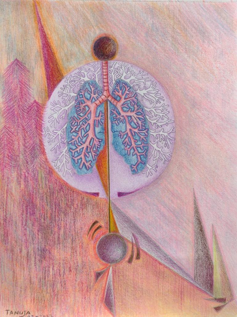 Precarious IV Drawing by Tanuja Munakala | Saatchi Art