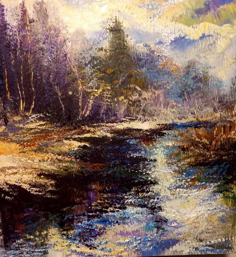 Reflection Painting by Asim Amjad | Saatchi Art