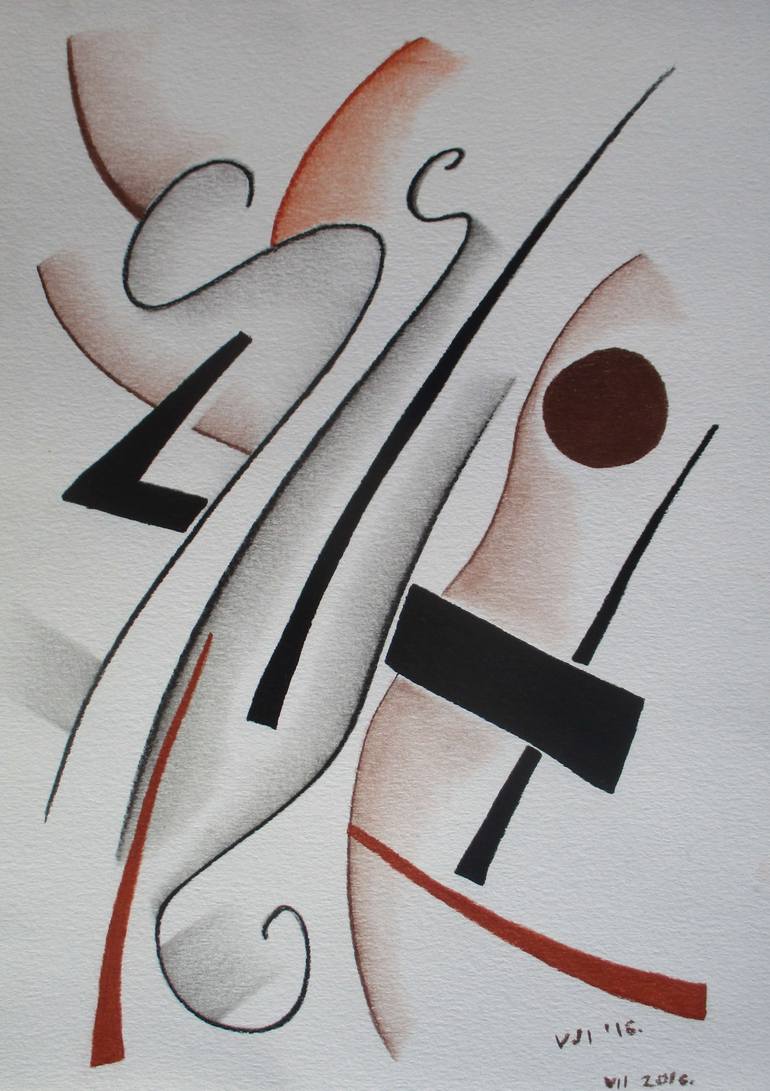 Without Title I Drawing by Vladimir Ivanovic | Saatchi Art