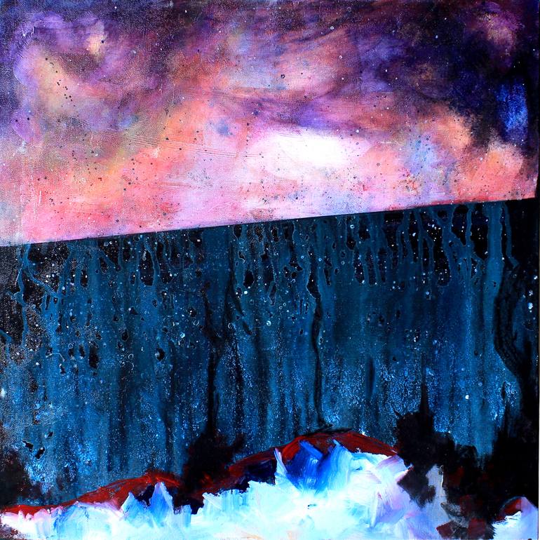 night water Painting by Shubhra Singh | Saatchi Art