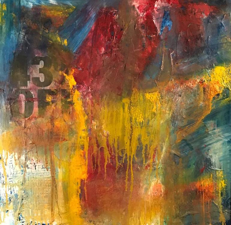 Making Marks Painting by Jerry Hardesty | Saatchi Art