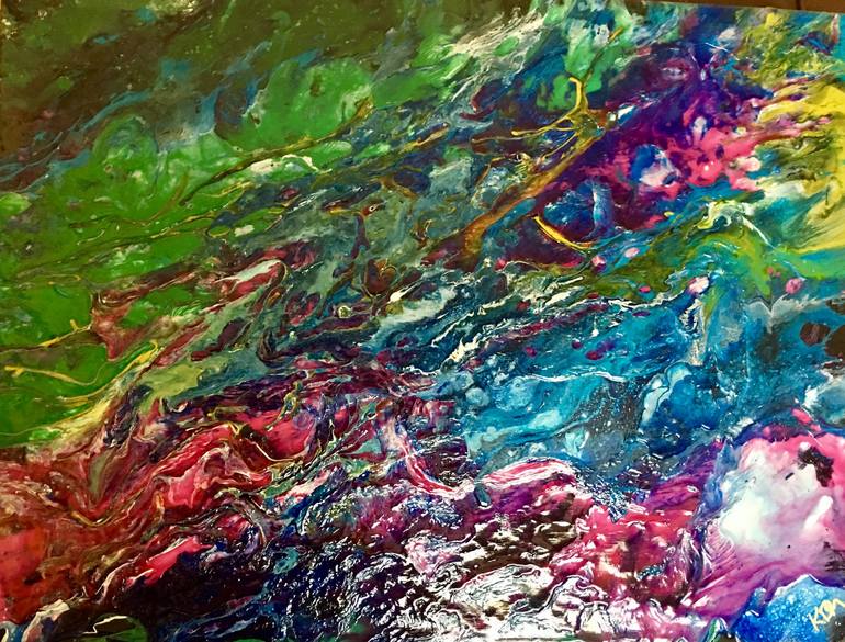 Purp Painting by Kal Mcmanus | Saatchi Art