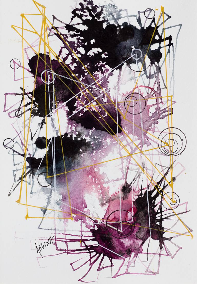 Dissonance Painting by Regina Buryak | Saatchi Art
