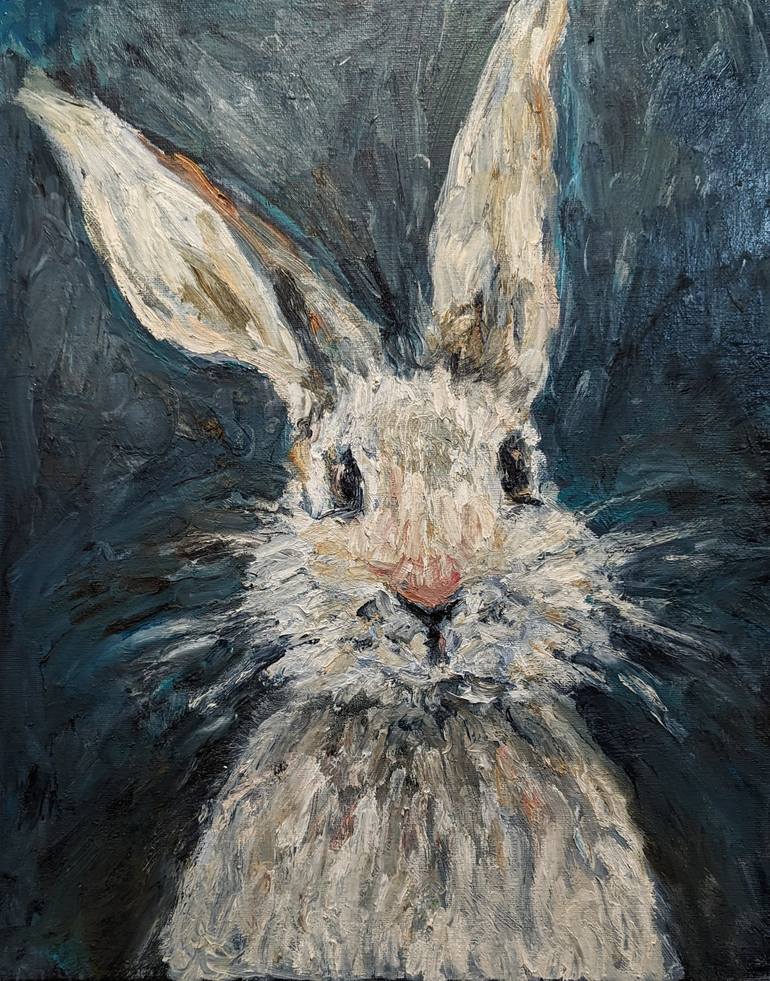 Rabbit_003 Painting by Charlene Shih | Saatchi Art