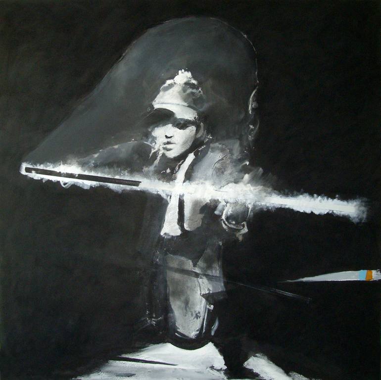 As the crow flies Painting by Mikołaj Obrycki | Saatchi Art