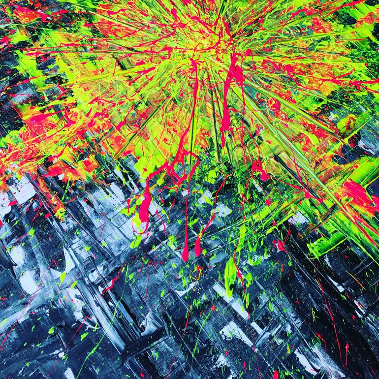 Splash Painting by Lucas Mostazo | Saatchi Art