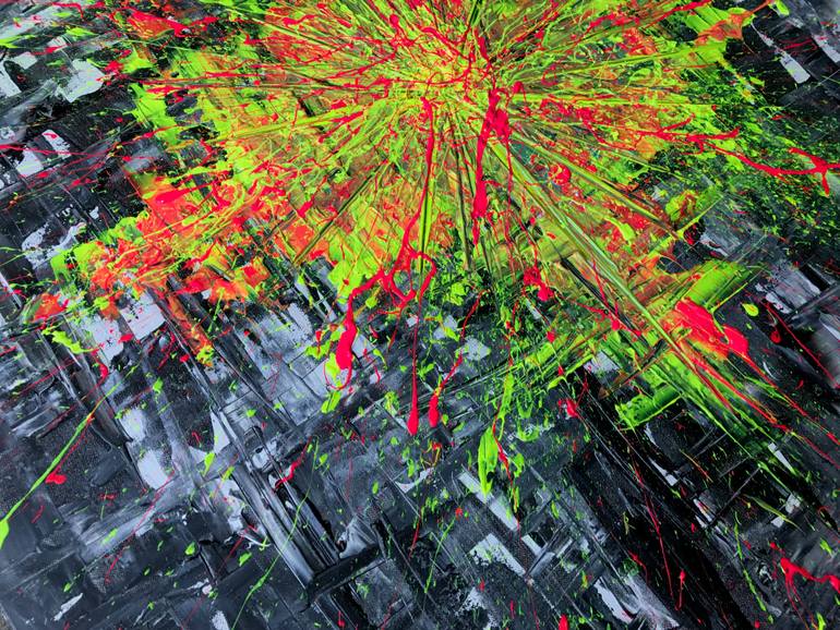 Splash Painting by Lucas Mostazo | Saatchi Art