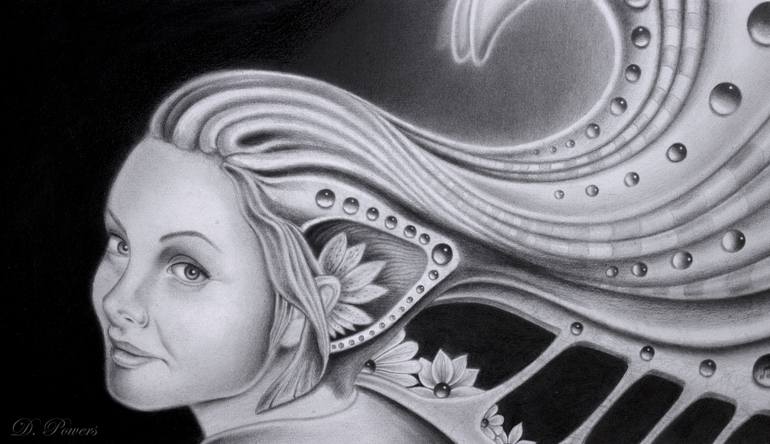 Lilith Drawing by David Powers | Saatchi Art