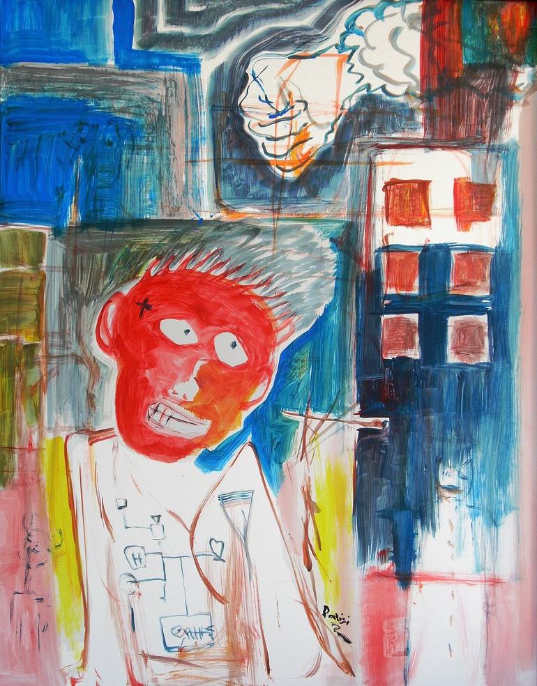 The Alchemist Painting by Gerard Paradisi | Saatchi Art