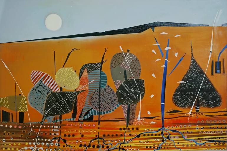 autumnal obSeSSion. an ode to Matthew Painting by ali moshiri | Saatchi Art