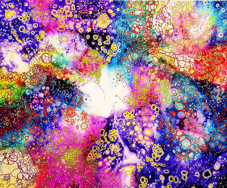 Halogen Painting by Eva Fouriera | Saatchi Art