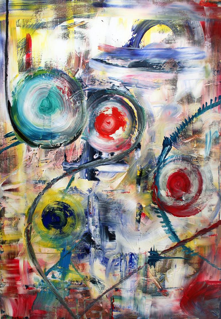 Time and its Mechanism Painting by Hector Gonzalez | Saatchi Art