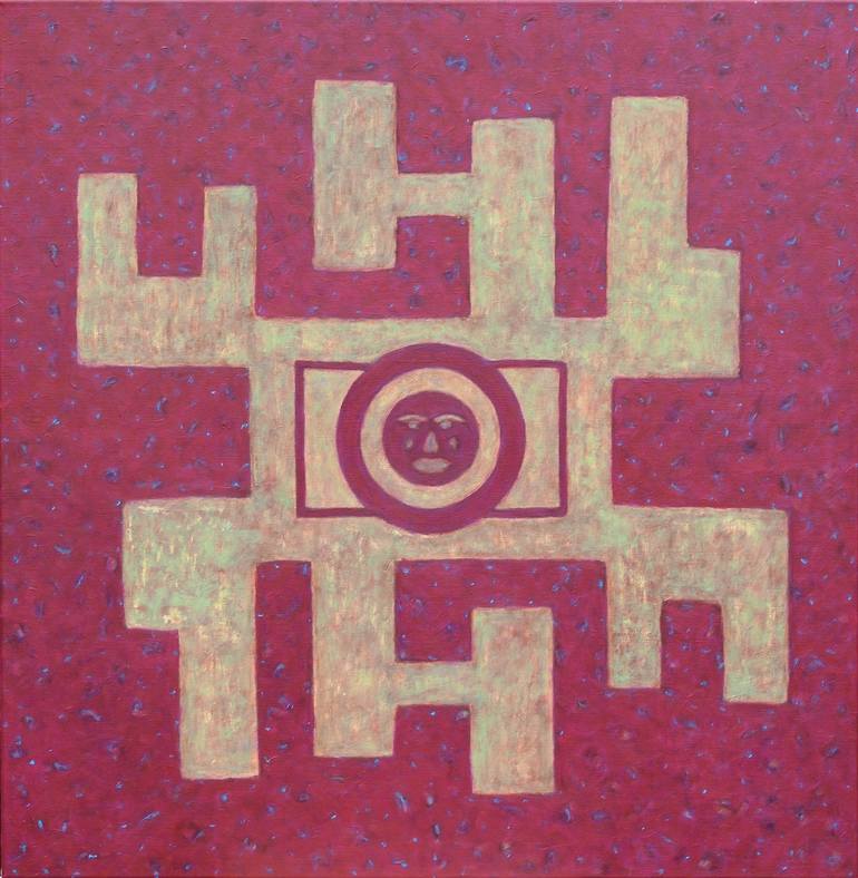 Manole's Ana Painting by Adrian Sinescu | Saatchi Art