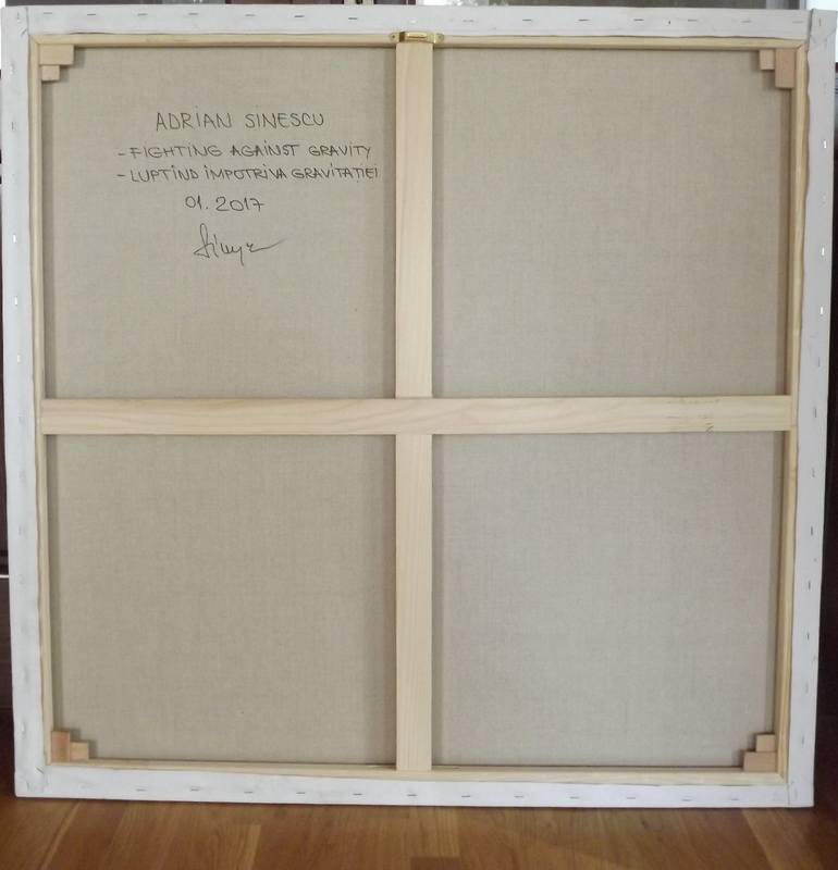 Fight against gravity Painting by Adrian Sinescu | Saatchi Art