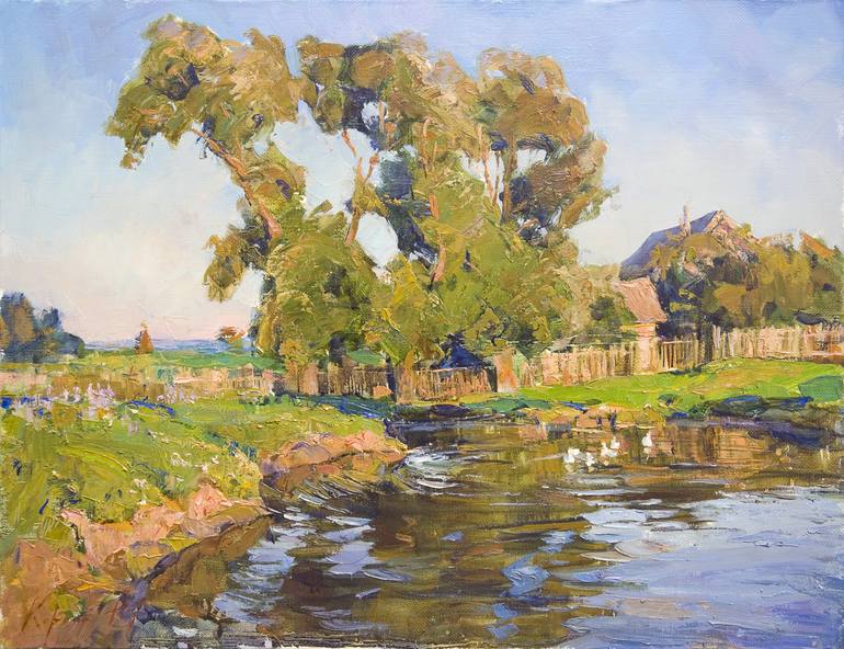 Sunset Painting by Aleksandr Korol | Saatchi Art