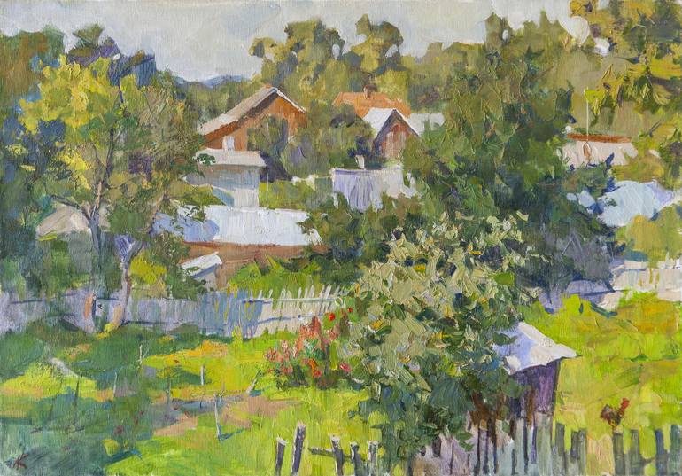 Cockerel Painting by Aleksandr Korol | Saatchi Art