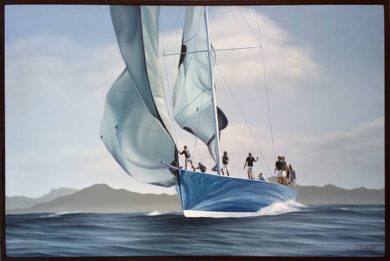 GEOMETRIE 2005, oil on canvas Painting by Lorenza Cavalli | Saatchi Art