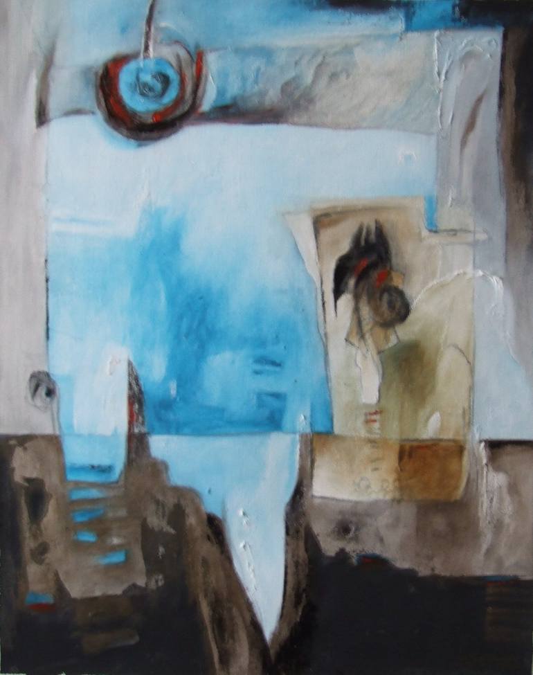 Mindig magasabbra Painting by Csendes Csaba | Saatchi Art