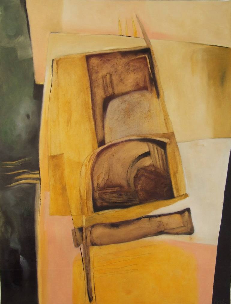 History of my short kingdom. Painting by Csendes Csaba | Saatchi Art