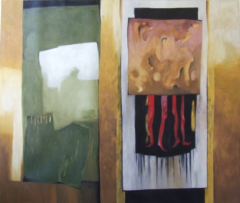 Hug your tree Painting by Csendes Csaba | Saatchi Art