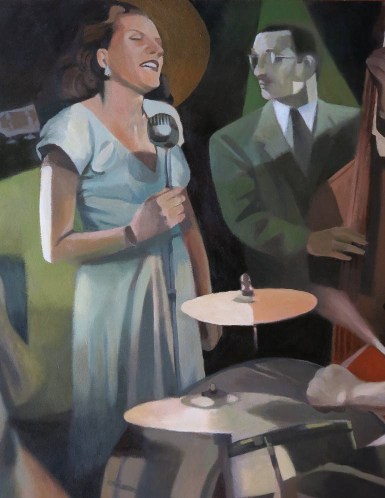 The Quintet Painting by Scott Erwert | Saatchi Art