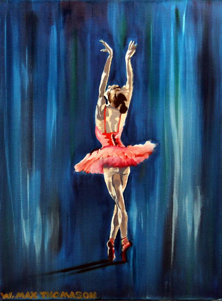 Fluid Repose Painting by W Max Thomason | Saatchi Art